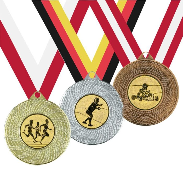 Medaille "Noah" 50 mm, inkl. Band und Emblem - Böhler Sportpreise GmbH